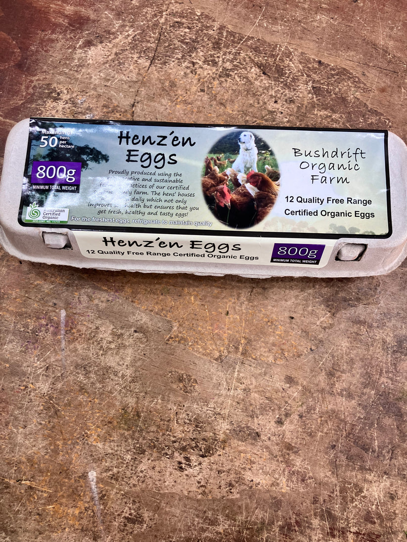 Organic Henzen Eggs 800 g – Fitzroy finest foods