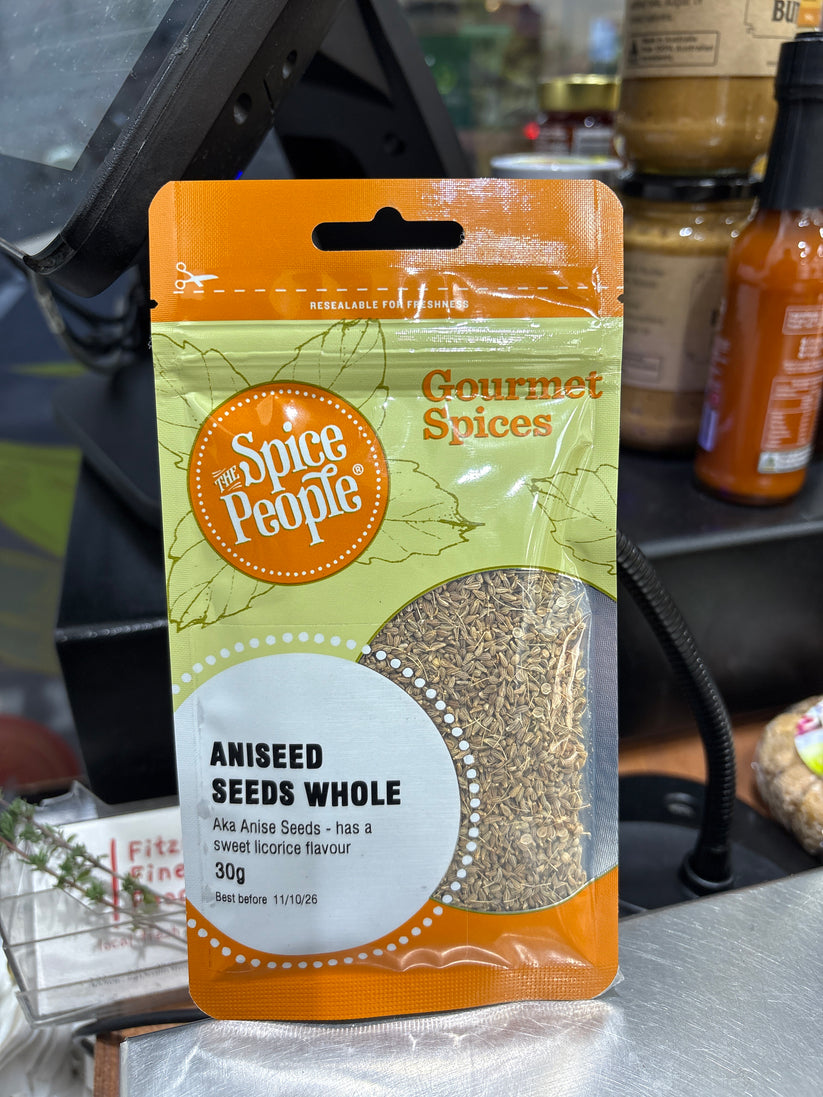 Aniseed seeds whole (30g) – Fitzroy finest foods