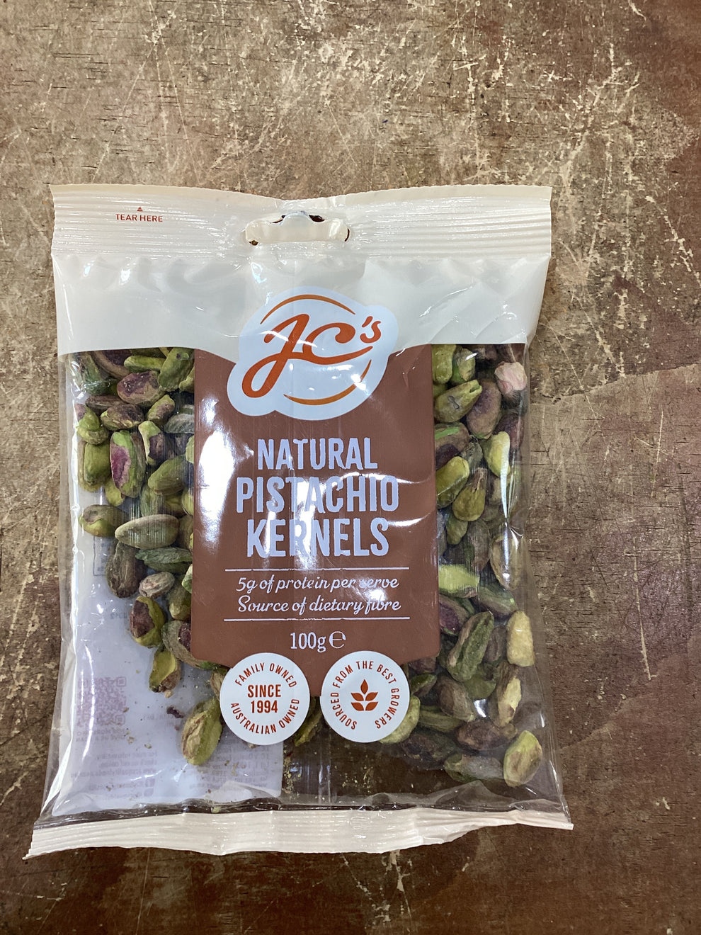 Natural pistachio kernels 100 g – Fitzroy finest foods